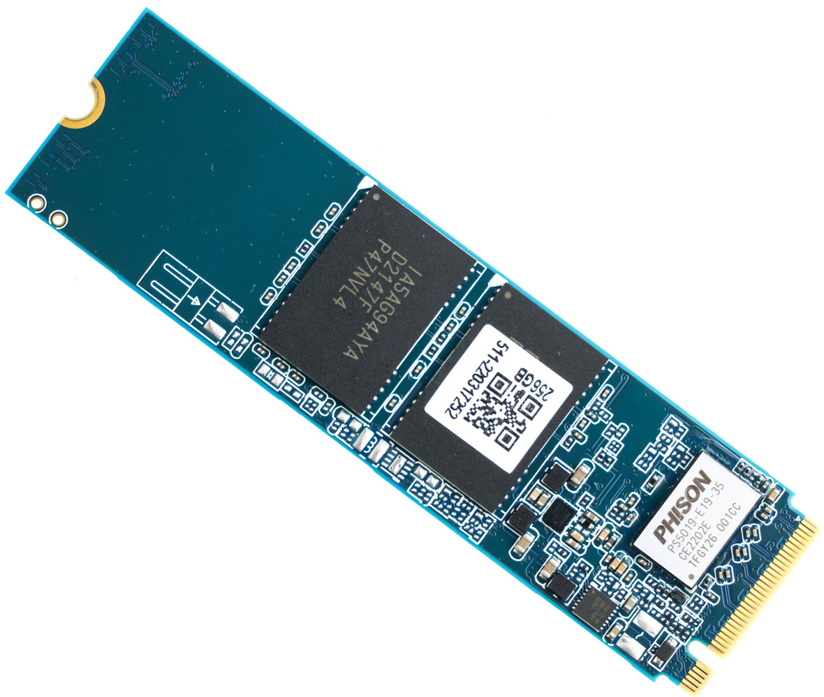 Dysk SSD M.2 NVMe Phison PS5019-E19 256GB (U) | Podzespoły \ Dyski ...
